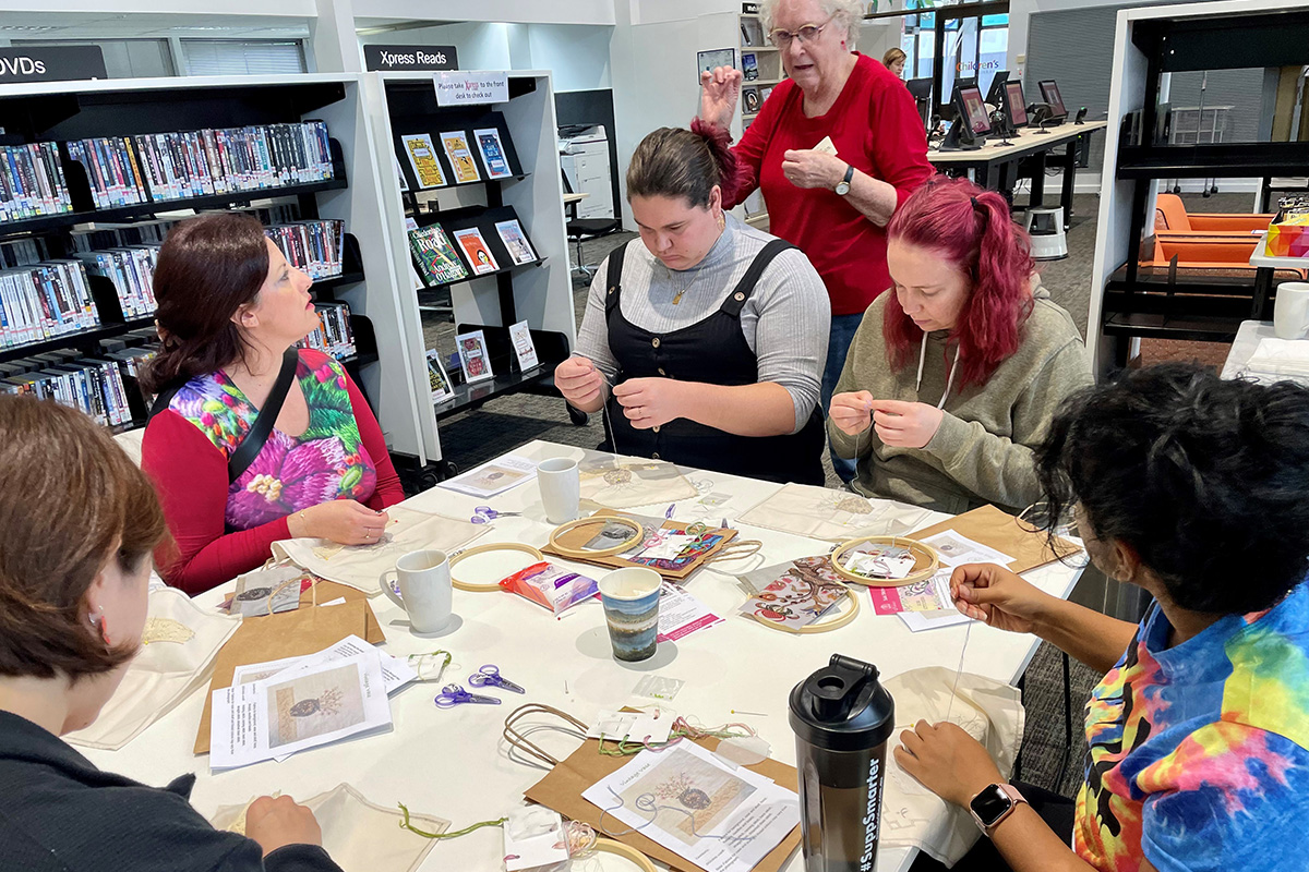 New Subi Stitchers Club at Subiaco Library | City of Subiaco