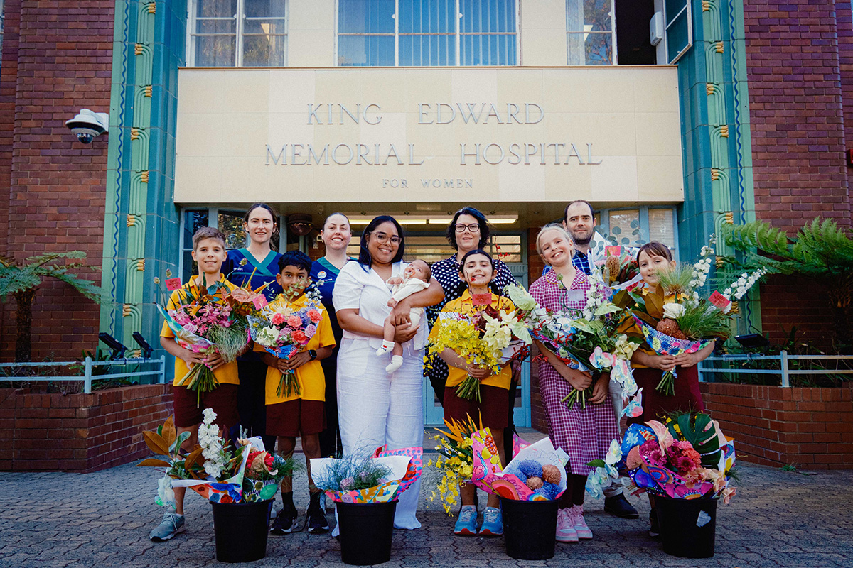 Blooms into bouquets for new mums and healthcare workers | City of Subiaco